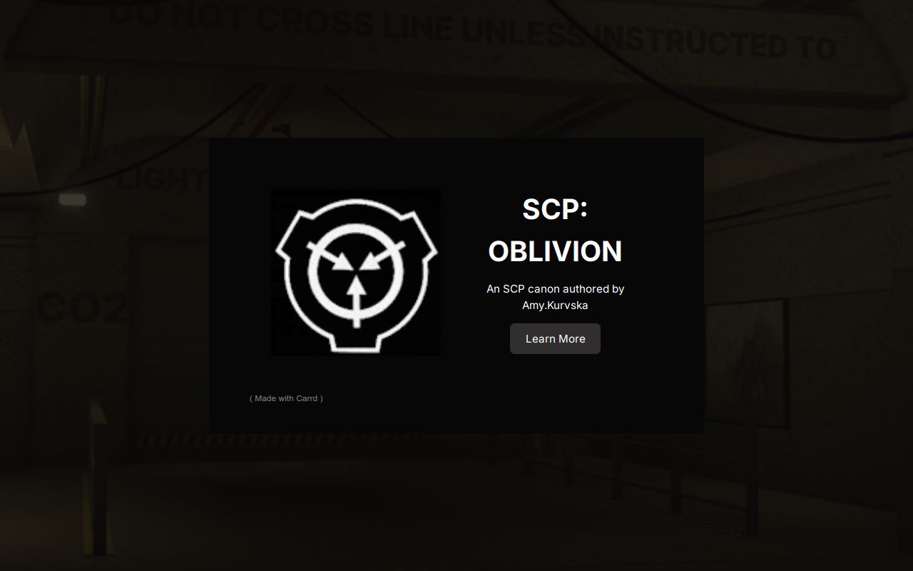 SCP: OBLIVION